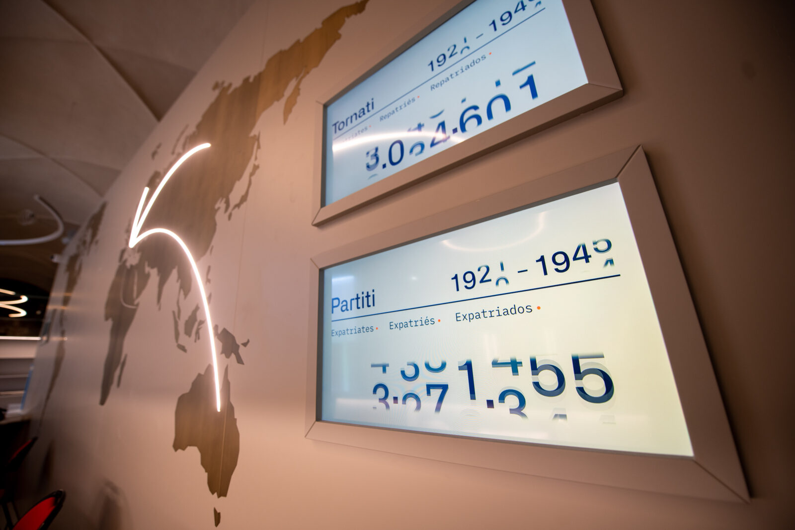 The MEI National Museum of Italian Emigration set up by ETT is now open ...