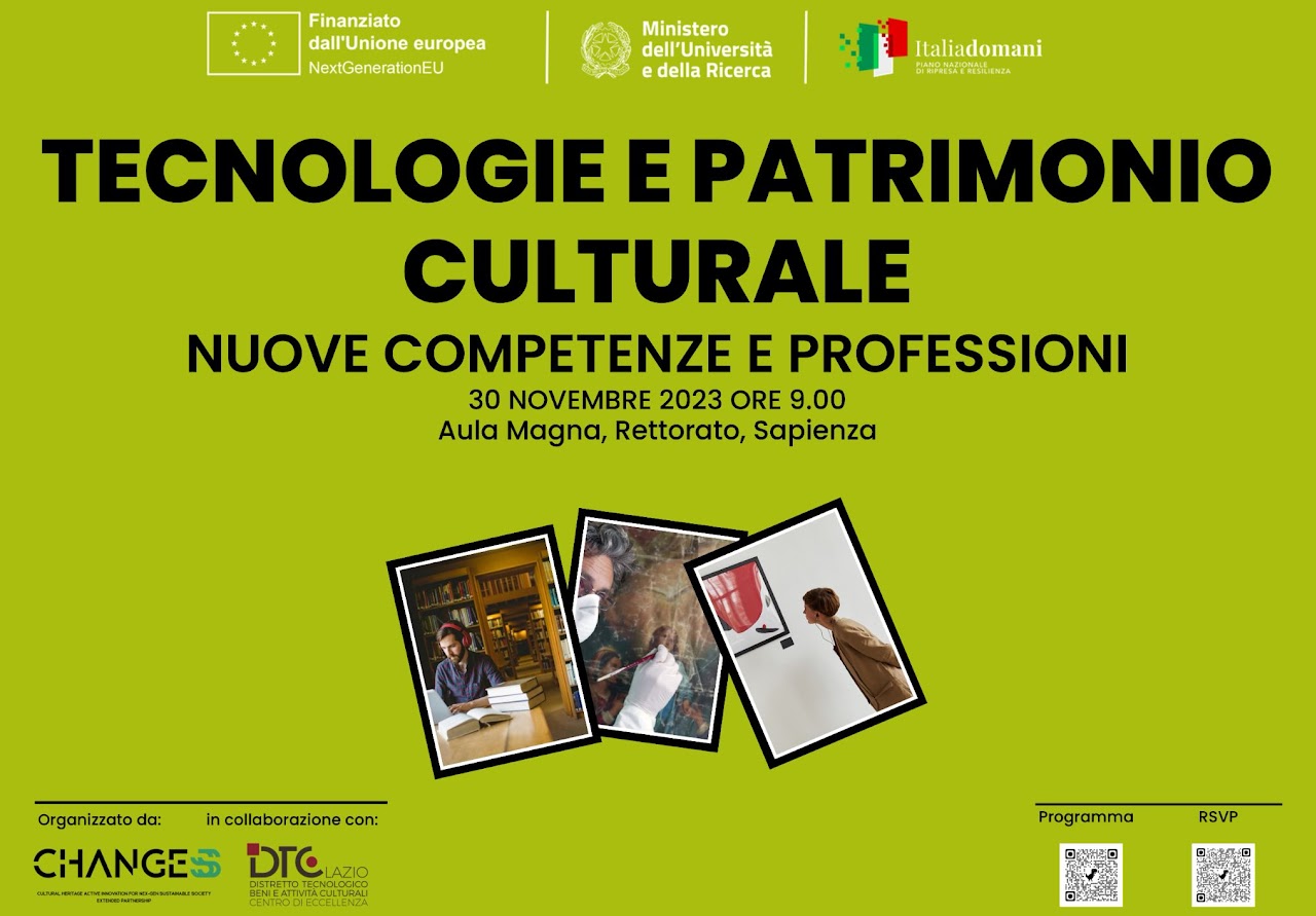 CHANGES – Technologies and cultural heritage | ETT - People and Technology