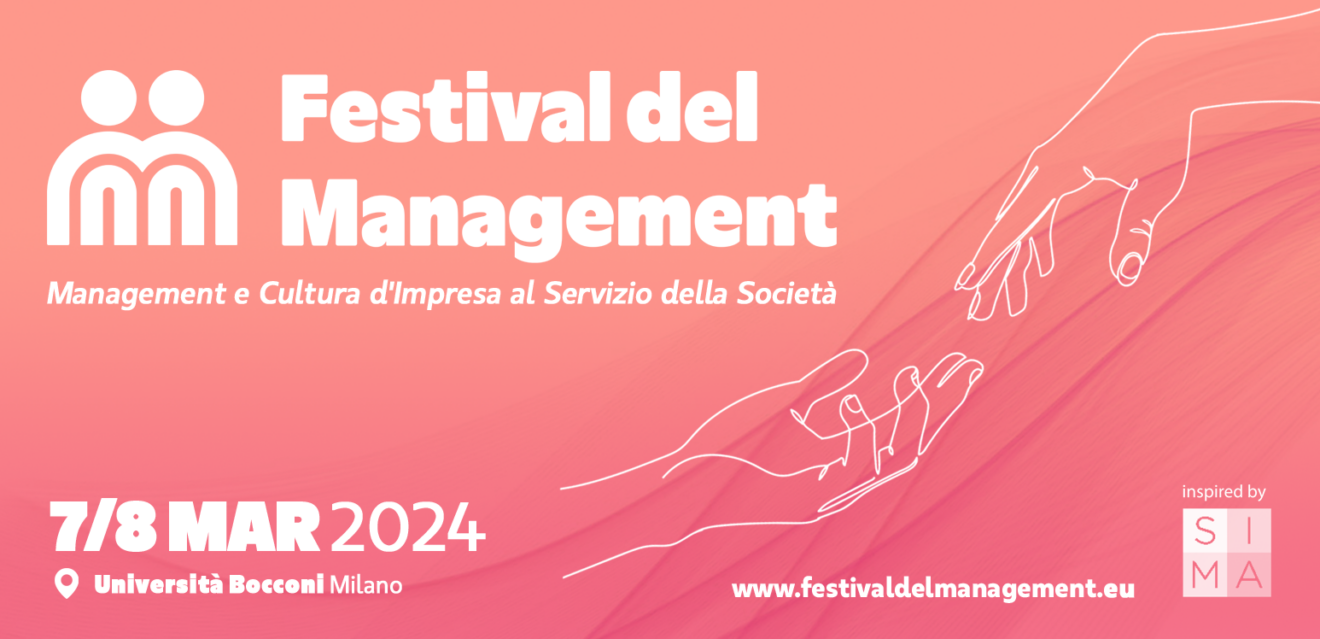 Giovanni Verreschi guest at the Management Festival 2024