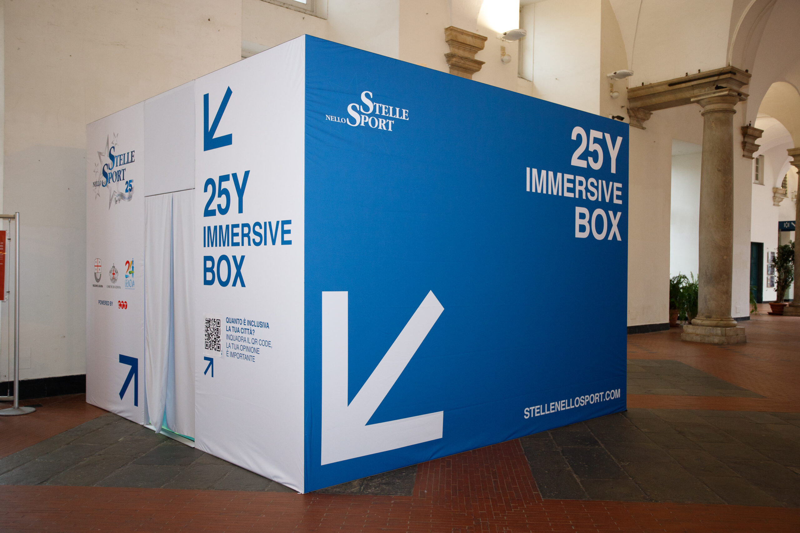 25Y IMMERSIVE BOX per la Festa dello Sport | ETT - People and Technology